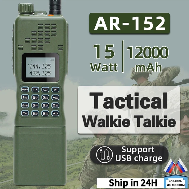 WALKIE TALKIE 15 W Hochleistungs-Amateurfunk USB-Ladegerät MBITR Army ...