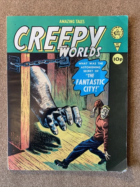 CREEPY WORLDS #144 FN- Circa Mid 1970s Alan Class, Marvel Horror ...