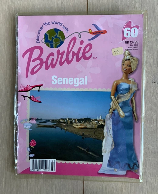 DISCOVER THE WORLD With Barbie Magazine And Outfit #60 Senegal 2004 £10 ...