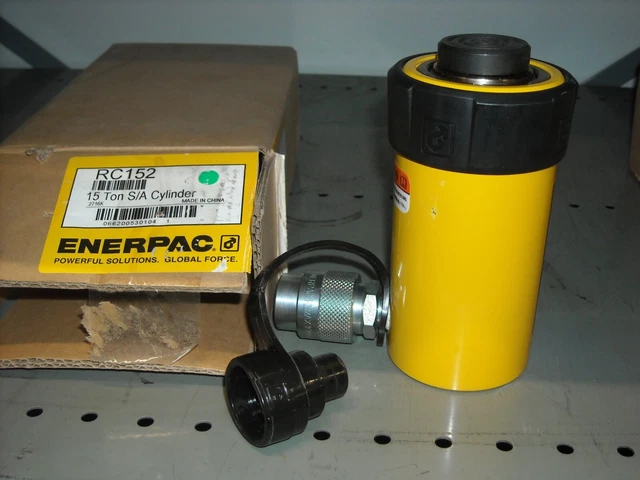 RC152, ENERPAC 15.7 ton Capacity, 2.00 in Stroke, Hydraulic Cylinder ...