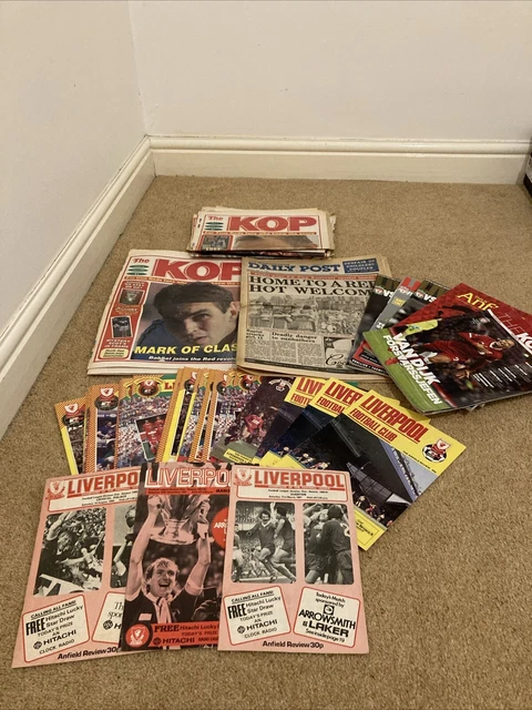 LIVERPOOL FOOTBALL PROGRAMS £15.00 - PicClick UK