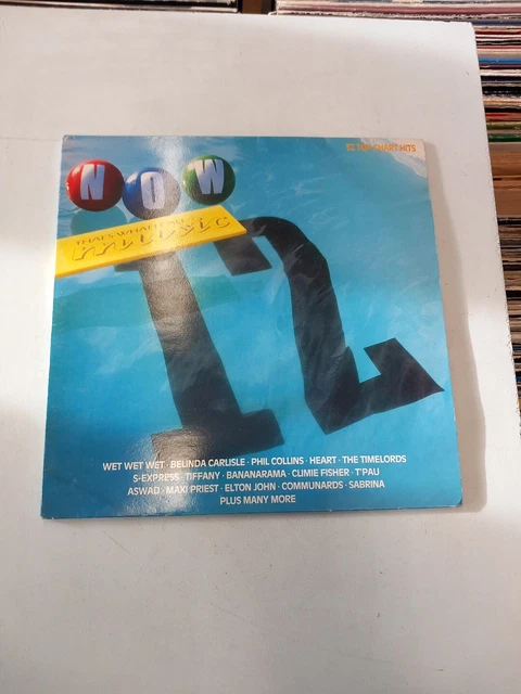NOW THAT'S WHAT I Call Music 12 Original Double Vinyl Album Record ...