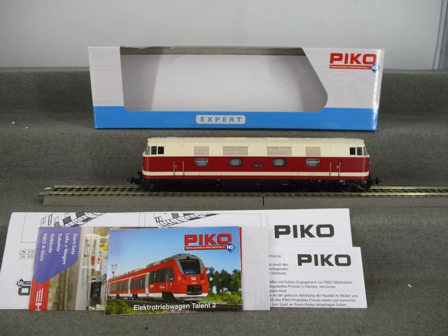 PIKO SPUR H0 59584 Diesellok V 180 214 der DR Analog DSS in OVP EUR 114 ...