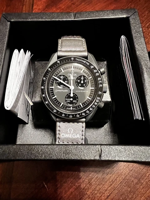 NEW - OMEGA x SWATCH Speedmaster Moonswatch Bioceramic Mission To ...
