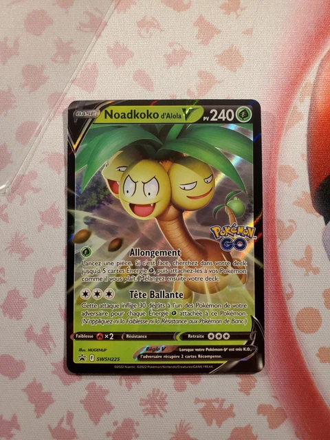 CARTE POKÉMON NOADKOKO d'Alola V - Pokémon Go PROMO - SWSH225 FR NEUVE EUR 2,00 - PicClick FR