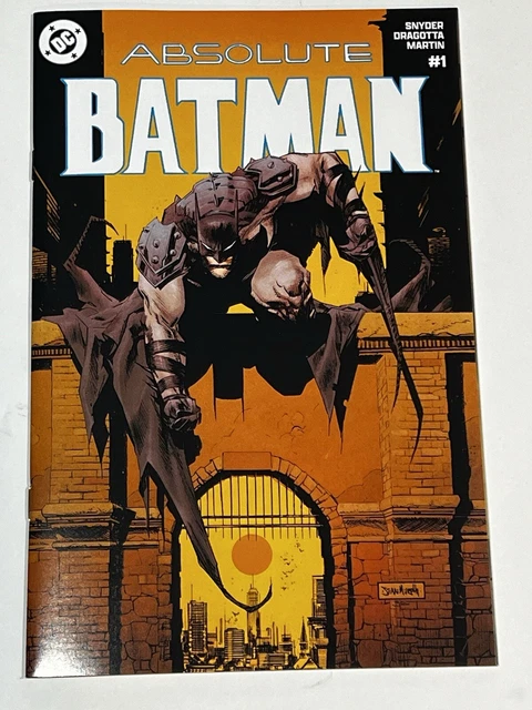 ABSOLUTE BATMAN 1 Sean Murphy Exclusive Cover Art Nick Dragotta Scott ...