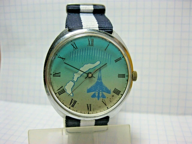 RAKETA WATCH BIG Zero Soviet Big Zero Rocket Watch Russian USSR Vintage ...