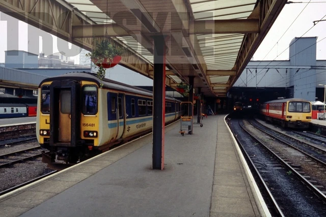 35MM SLIDE BR British Rail DMU Class 156 156481 Circa 1986 Original £4. ...