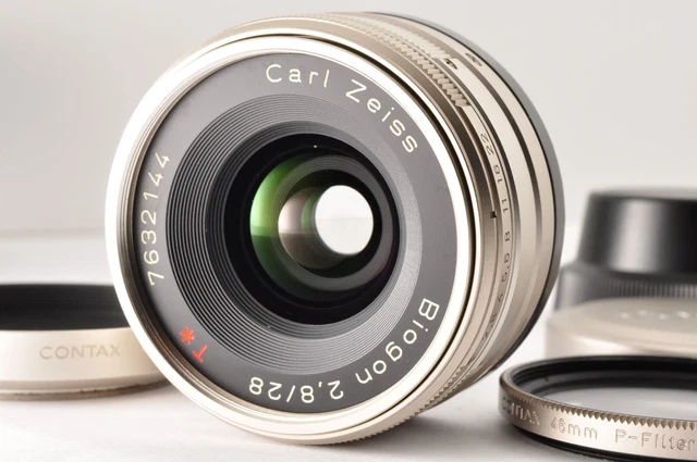 MINT CONTAX CARL Zeiss Biogon 28mm F2.8 Lens for G1 G2 From JAPAN #EI12 ...