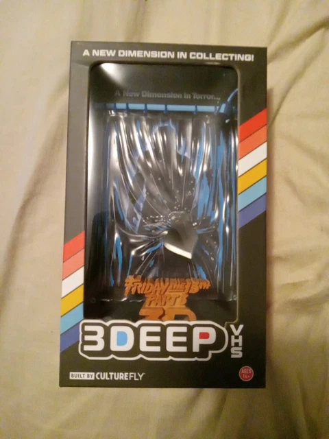 CULTUREFLY 3DEEP VHS Movie Friday The 13th Part 3 2024 Walmart ...