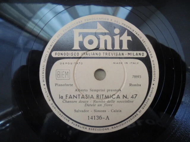 78 GIRI ALBERTO Semprini - La Fantasia Ritmica N.47 (Parte 1-2) Fonit ...