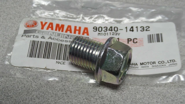 GENUINE YAMAHA SUMP Plug Drain Bolt Rd250Lc Rd350Lc Rd350Ypvs With Free ...
