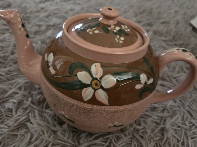 ANTIQUE DUDSON BROTHERS England Large Teapot Stonewear Aprox. 15cmx27cm ...