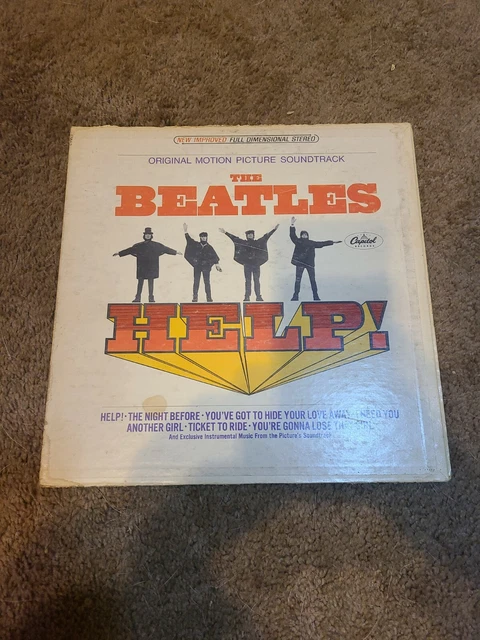 THE BEATLES – Help! (Original Motion Picture Soundtrack) SMAS 2386 ...