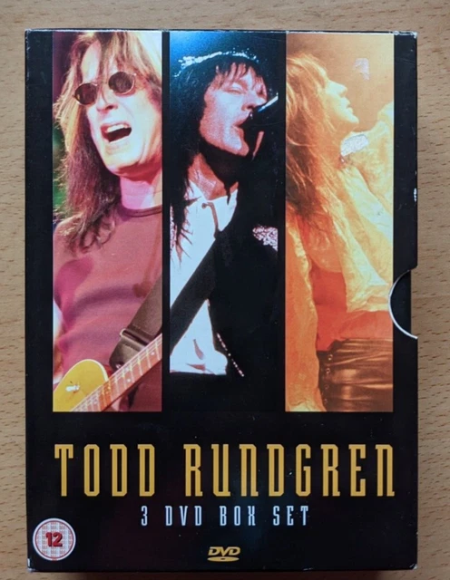 TODD RUNDGREN LIVE 3 DVD Box Set Japan San Franciso Second Wild ...