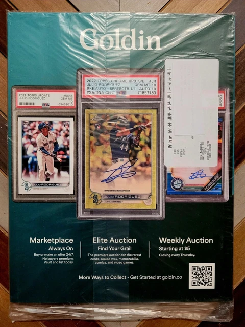 PSA MAGAZINE OFFICIAL Sports & Card Collecting Guide / Julio Rodriguez ...
