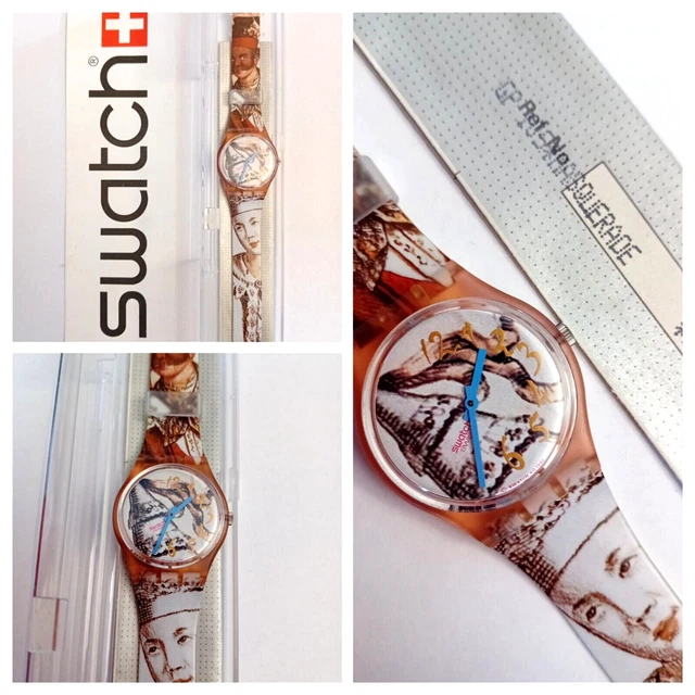 SWATCH GENT VARIANTE NOS Masquerade GP105 1993 Vintage Orologio da ...