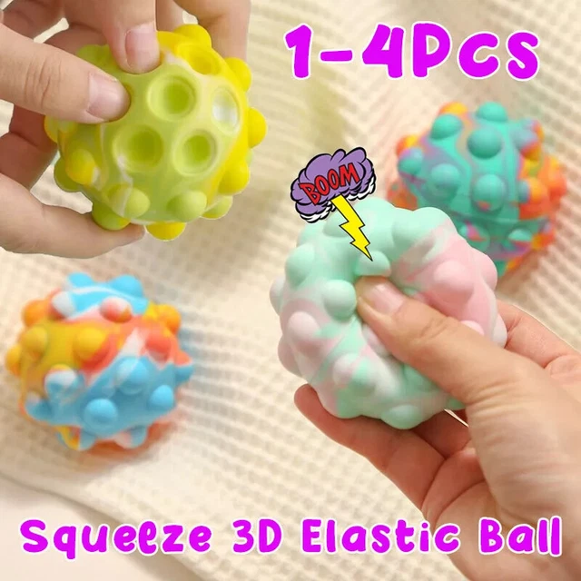 3D VIR-US SQUEEZE Ball Bubble Popit Fidget Toy Stress Relief Poppet ...