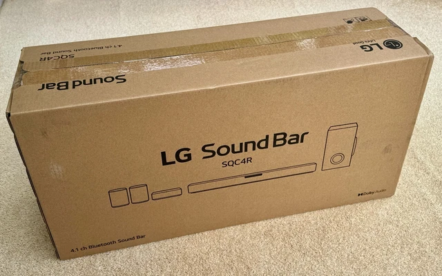 LG SQC4R BLUETOOTH 4.1 Soundbar with Wireless Sub and Rear Speakers ...