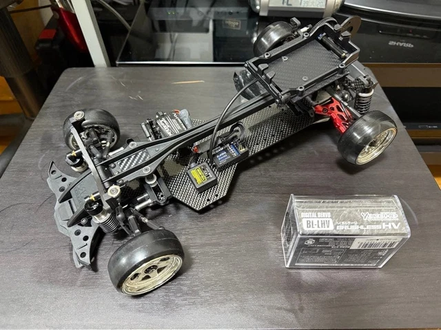 SHIBATA GRK GLOBAL Hayabusa 2WD Drift Chassis w/ Options Servo Gyro YD ...