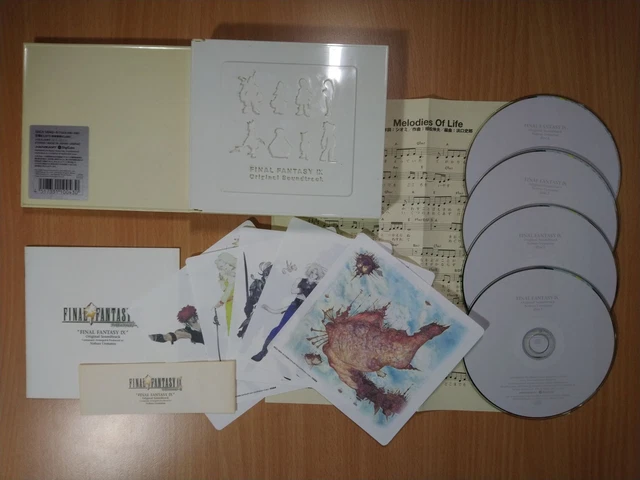 CD FINAL FANTASY IX (9) Original Soundtrack (Limited Edition) (Nobuo ...