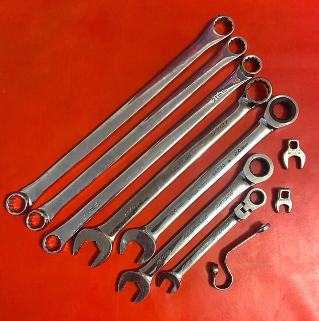 BIG SIZE SPANNER Wrench Joblot Set Franklin, Signet, KD Tools, Snap On ...