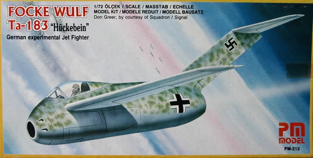 MAQUETTE PM MODEL Focke Wulf Ta-183 “Huckebein” EUR 20,00 - PicClick FR