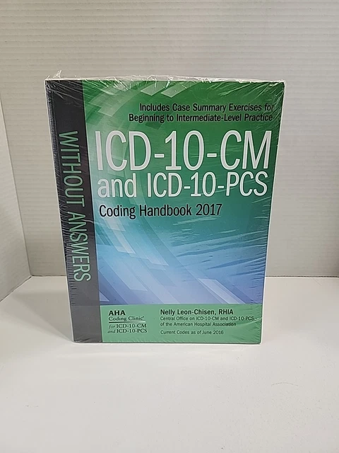 Icd 10 Cm And Icd 10 Pcs Coding Handbook Without Answers 2017 R 39
