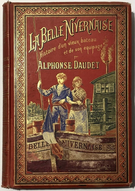 BELLE NIVERNAISE DAUDET Roman Enfants Illustré 1886 EUR 179,38 - PicClick FR