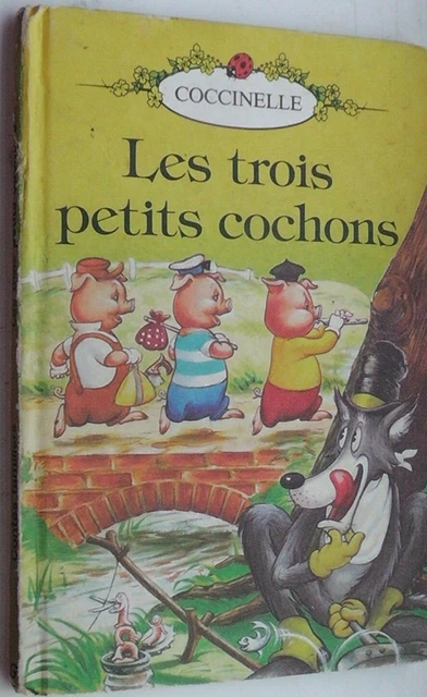 LADYBIRD BOOK,THREE LITTLE Pigs,FRENCH LANGUAGE,Les Trois Petits ...