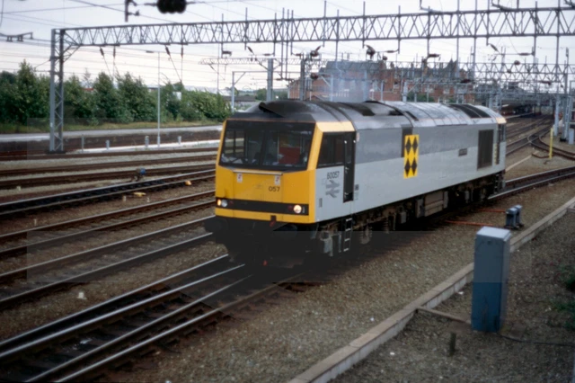 ORIGINAL 35MM SLIDE - Class 60 'Coal' 60057 - Crewe - 1992 (29) £0.99 ...