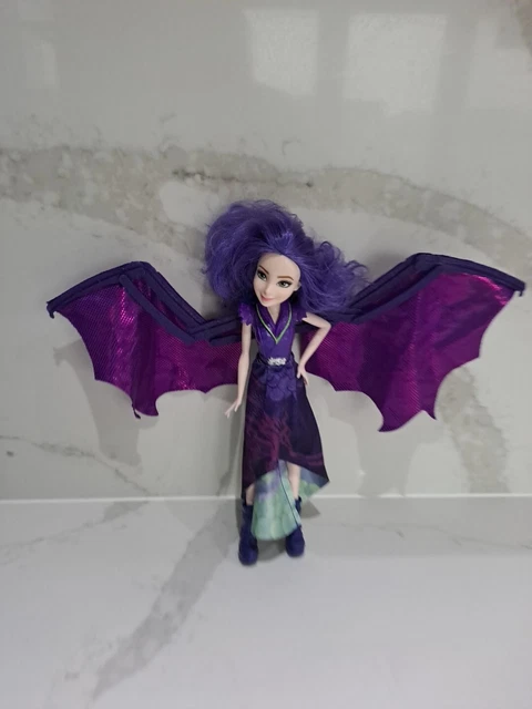 DISNEY DESCENDANTS DRAGON QUEEN MAL Doll w/ Expanding Wings FAST P&P £ ...