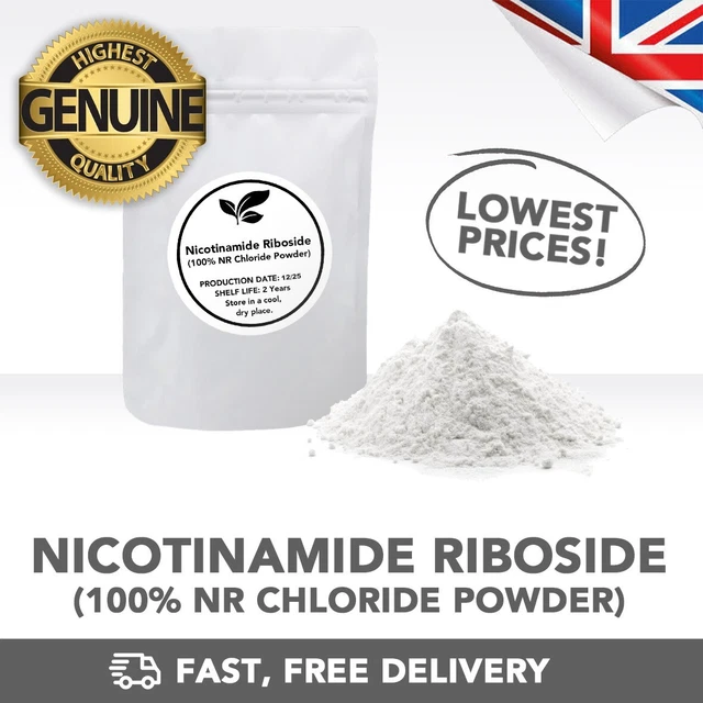 NICOTINAMIDE RIBOSIDE ANTI Ageing - HIGHEST QUALITY - 99.9% - Skin Repair - 20g £18.99 - PicClick UK