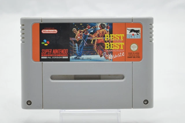 JEU GAME BEST of the Best console Super Nintendo SNES PAL famicom EUR ...