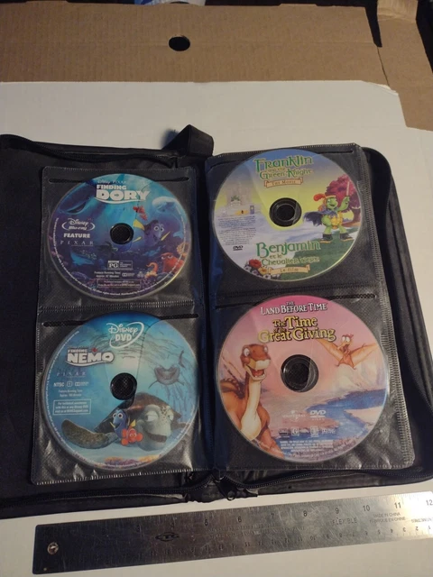 LOT OF 58 Loose DVD Disc Kids/Teen Movies In a Compact Disc Case ...