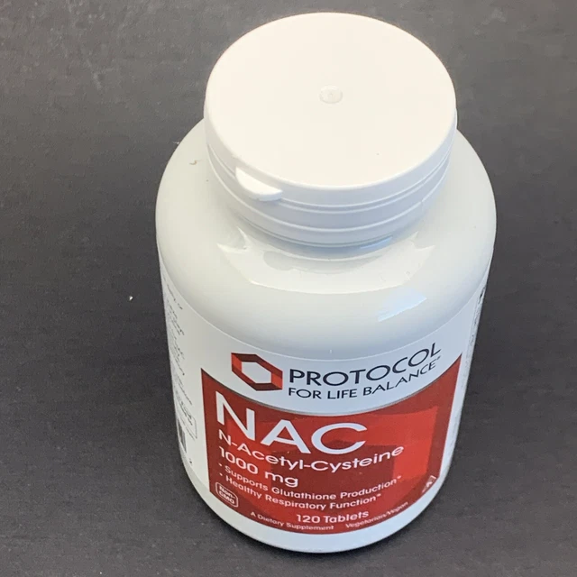 PROTOCOL NAC N-ACETYL-CYSTEINE 1000mg NEW Sealed. £32.95 - PicClick UK