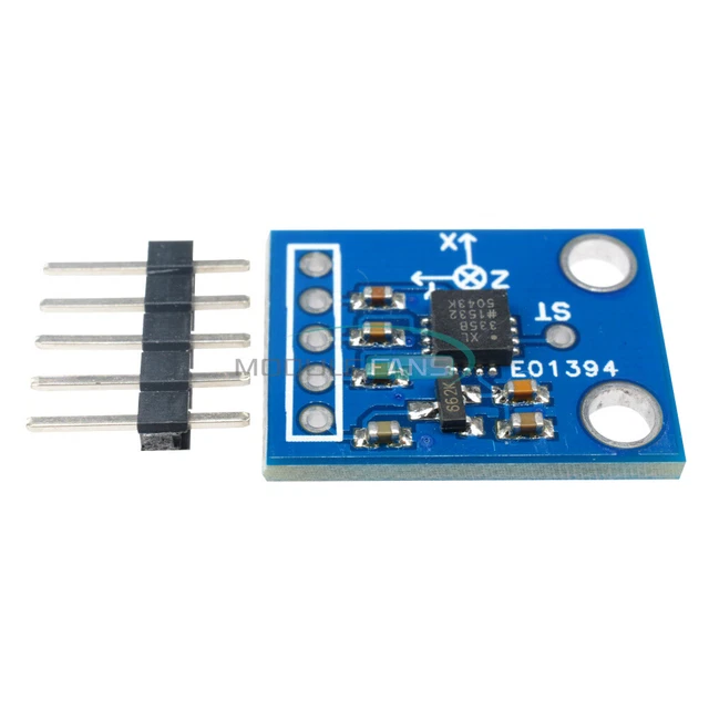 ADXL335 3-AXIS ANALOG Output Accelerometer Module Angular Transducer ...