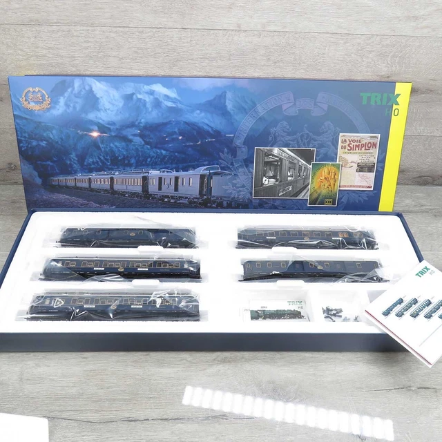 TRIX 23219 - H0 - Schnellzugwagen Set Simplon Orient Express - OVP #AZ87848 EUR 899,99 - PicClick DE