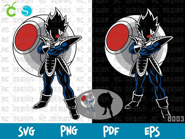 SAIYAN SVG, VEGETA Svg, Dragon Ball svg, Vegeta Saiyan svg, vegeta ...