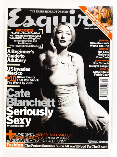 CATE BLANCHETT KRISTANNA Loken James Lavelle Michael Schumacher ESQUIRE ...