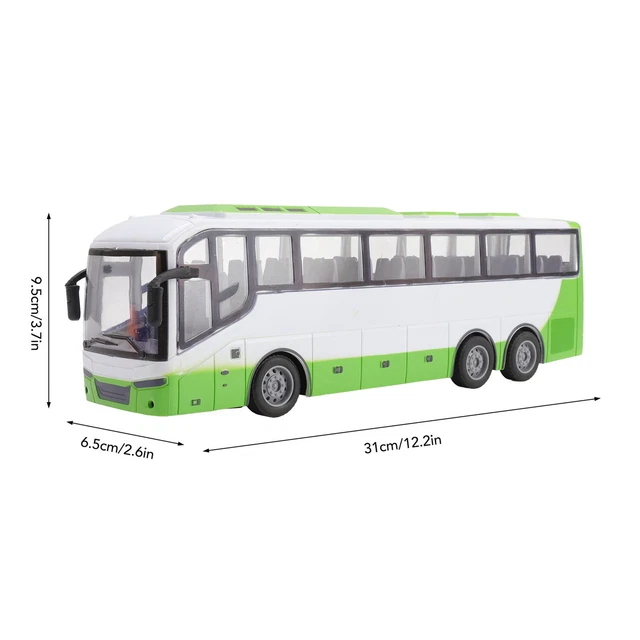 1/30 REMOTE CONTROL Bus Model Electric Wireless Simulation Large RC Bus ...