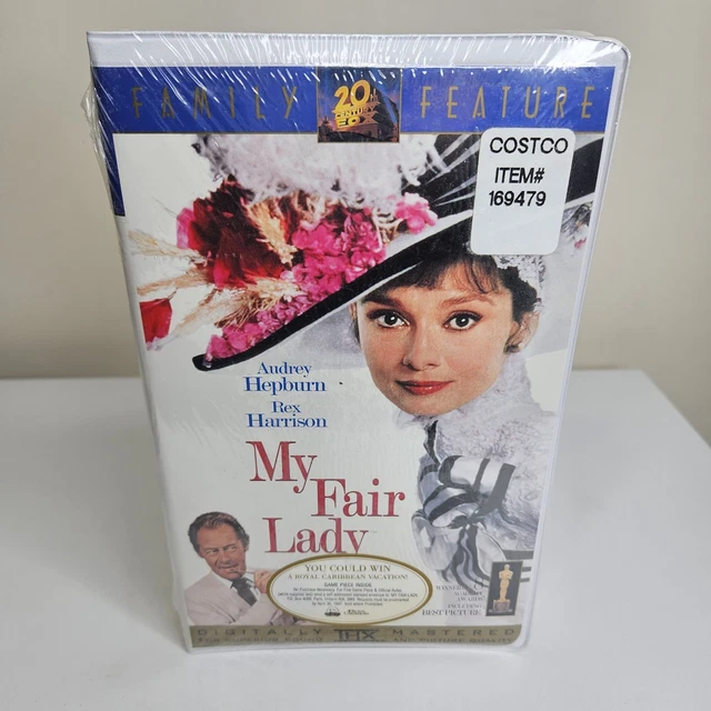 MY FAIR LADY VHS, 20th Century Fox Movie New Sealed THX $18.00 ...