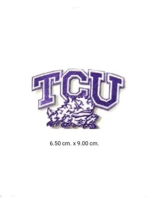 TCU HORNED FROGS NCAA sport logo for patch iron and sewing on Clothes £ ...