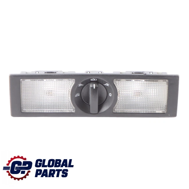 VW POLO 6R Roof Light Rear Interior Reading Lamp Switch Black ...