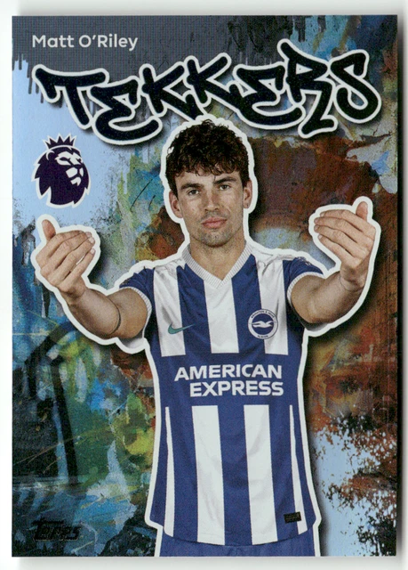TOPPS PREMIER LEAGUE 2025-26 Soccer N° 90 Matt O'Riley Tekkers EUR 1,81 ...