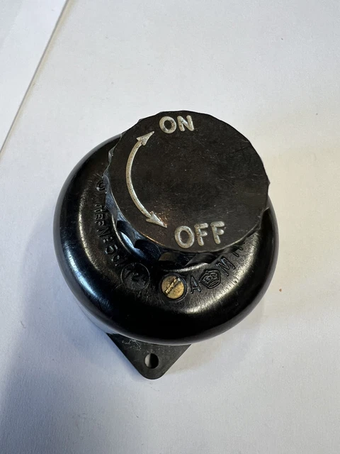 WW2 RAF AIR Ministry Air Craft Cockpit Dimmer Rheostat Switch Lancaster ...