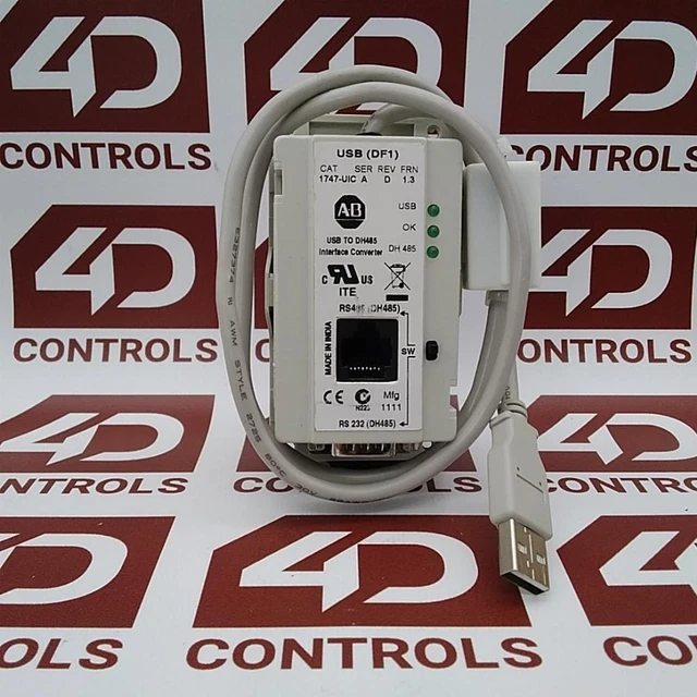 1747-UIC | ALLEN Bradley | USB to DH-485 Interface Converter, Used, A ...