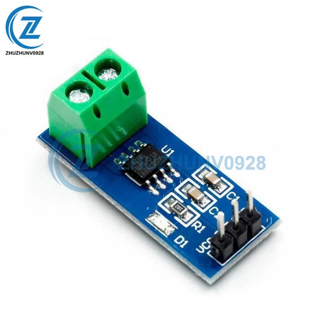 ACS712 ACS712ELC-30A RANGE Current Sensor Module for Arduino Module $2. ...