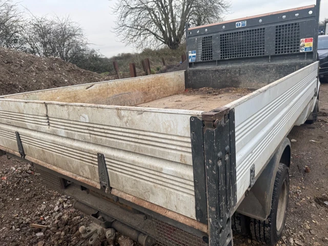 FORD TRANSIT TIPPER single cab 2012 starts drives spares or repair £ ...