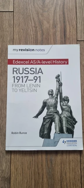 EDEXCEL AS/A-LEVEL HISTORY: Russia 1917-91: From Lenin to Yeltsin ...